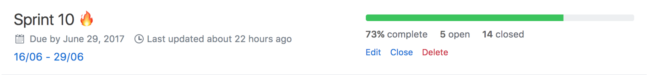 GAD : Github Agile Dashboard