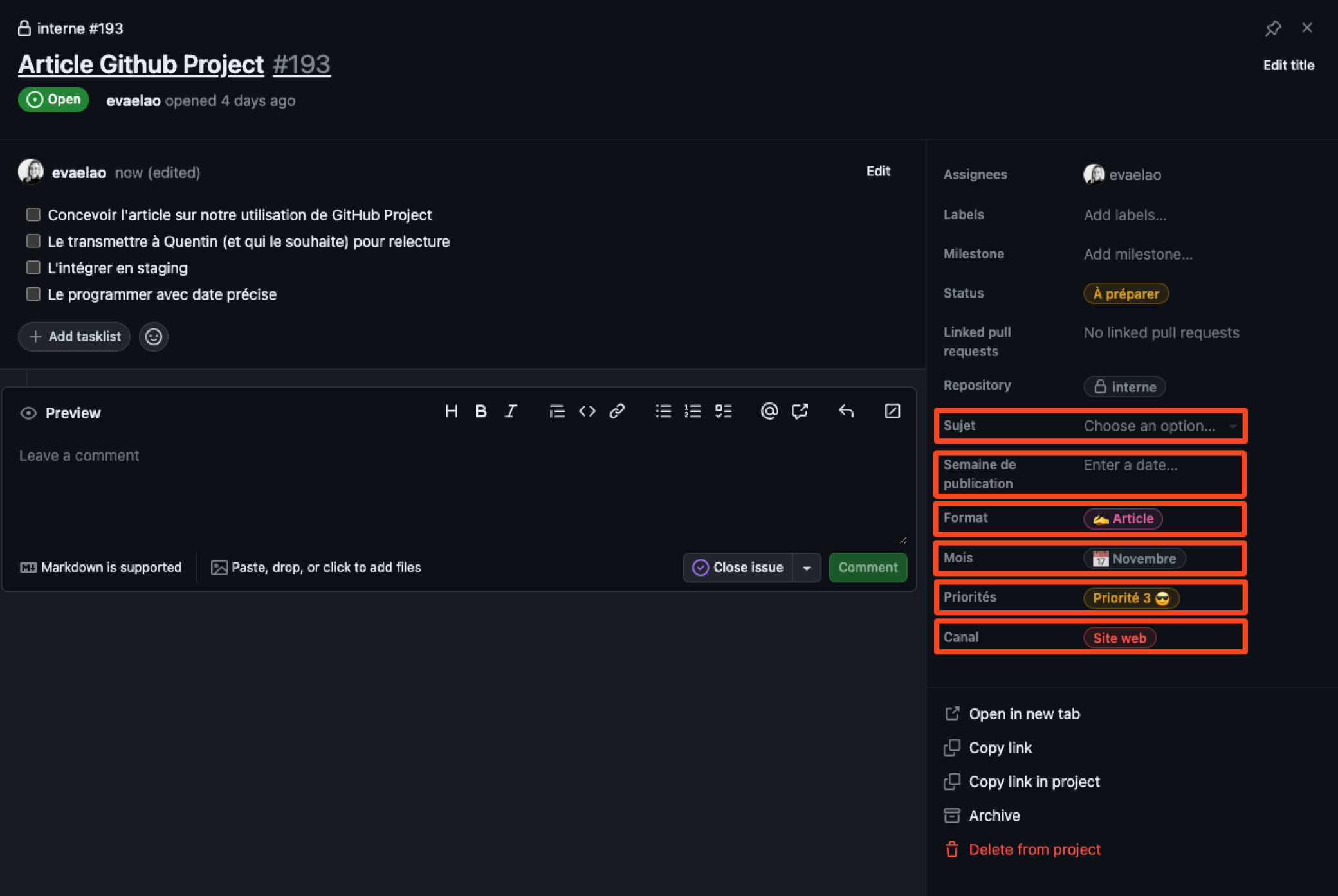Maximisez l'efficacité de votre gestion de projet avec GitHub Project